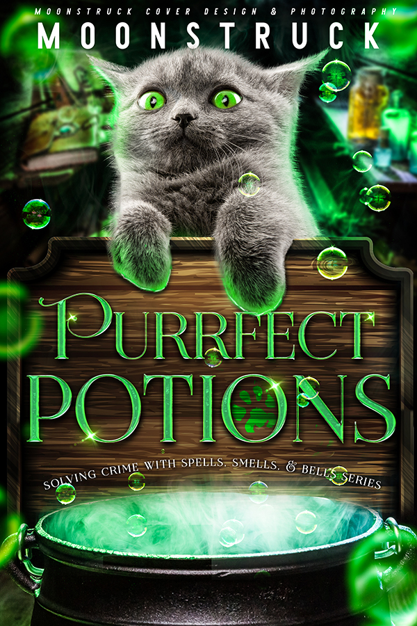 Cat Potion Series - Moonstruck Premade Covers